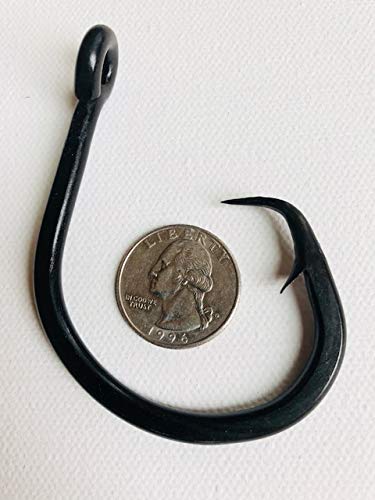 Fisher Tackle Co. LLC Set of 3 Shark Rigs 18/0 Circle Hook 480lb