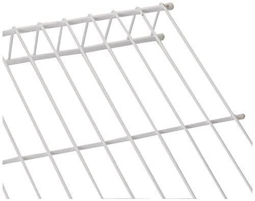 Rubbermaid Linen Closet Shelf Kit, 2-foot x 12-Inch, Metal, Wire Shelving System for Laundry Rooms or Basements