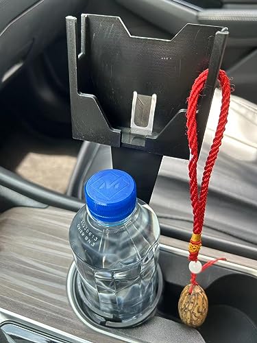 LYW Cup Holder Phone Mount for Car, 2-in-1 Cup Holder Phone Mount, Stable Cup Phone Holder for Car, Car Cup Holder Expander with Phone Mount, Phone and Cup Holder Fit for All Smartphones (Black)