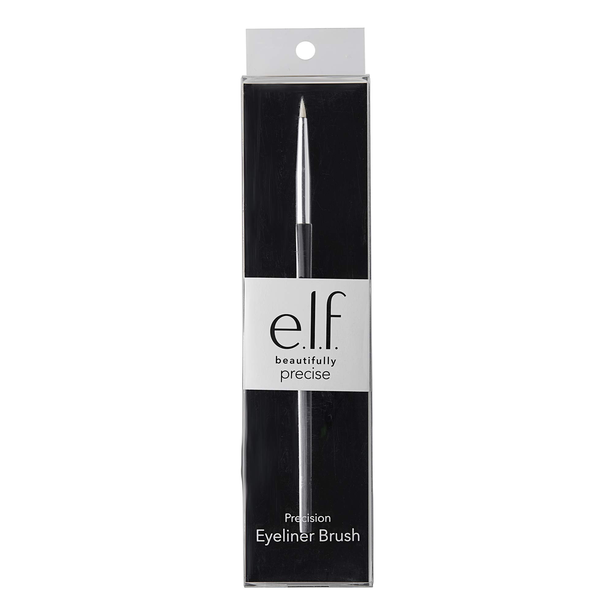 e.l.f. Precision Eyeliner Brush, Ultra-Fine, Tapered, Soft, Synthetic, Corrects, Conceals, Defines, Easy To Clean