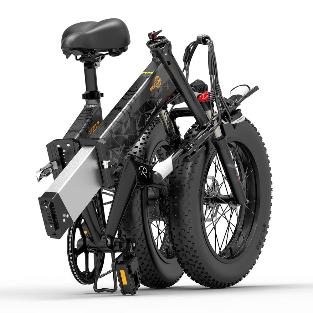Folding Electric Bike Adults 1000W Motor 48V 15AH Battery Grey