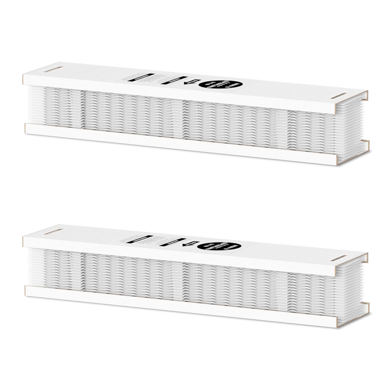 EXPXXFIL0016 Merv 13 16x25 Filter Media Compatible with Bryant/Carrier EZ-FLEX EXPXXFIL0016 heating and cooling system, Part Number: EXPXXFIL0016, Pack of 2