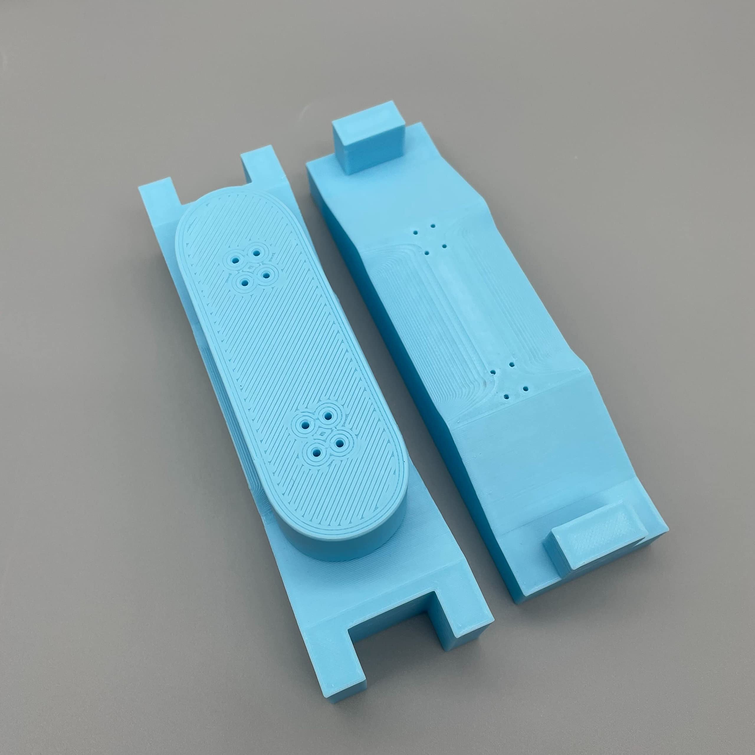 Fingerboard Mold (40mm Wide) with 32mm Fingerboard Shaper (Blue)