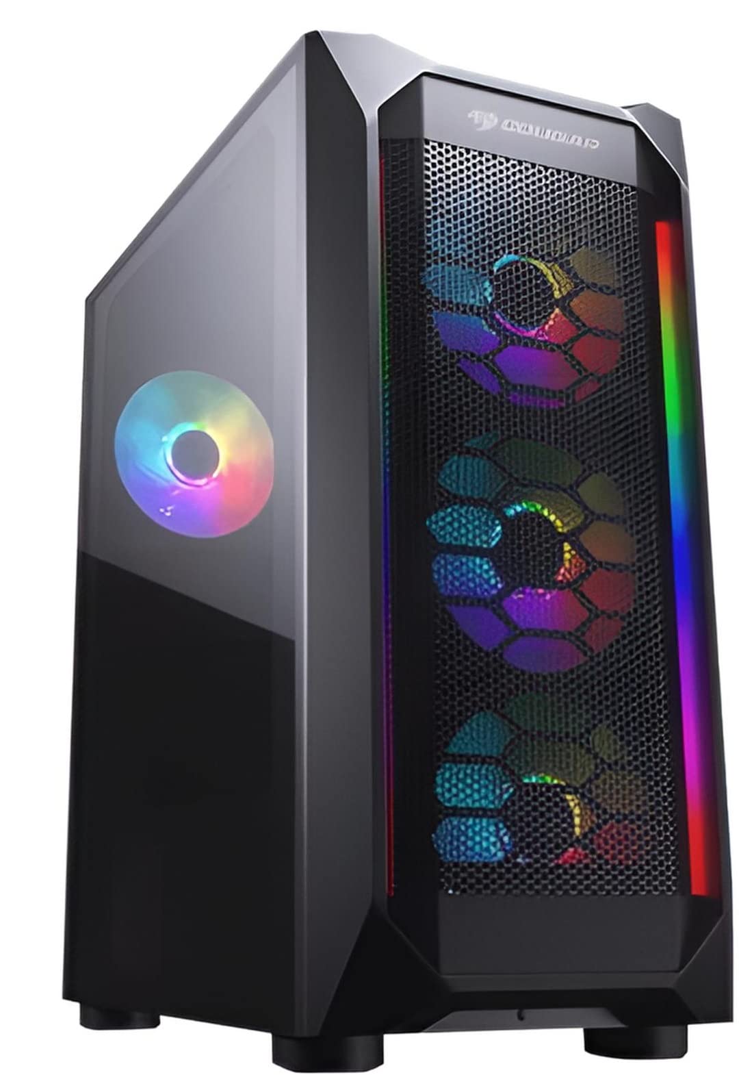 Gaming Computer Desktop MidTower RYZEN 7 5700G PC Gaming Desktop 4.6Ghz 16GB RAM DDR4 1TB SSD RGB Windows 10 Pro