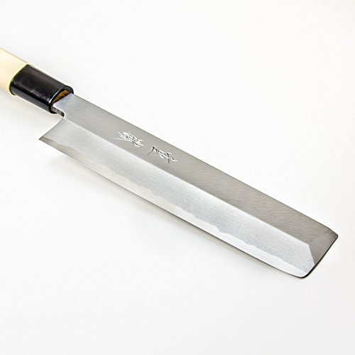 HONMAMON"SHIGEKATSU" Usuba Kitchen Knife 165 mm(abt 6.5") for Right Hander, for Vegetable, Blade Edge :SK Material
