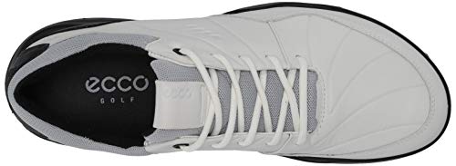 ECCO Men's Strike 2.0 Hydromax Golf Shoe, White, 8-8.5