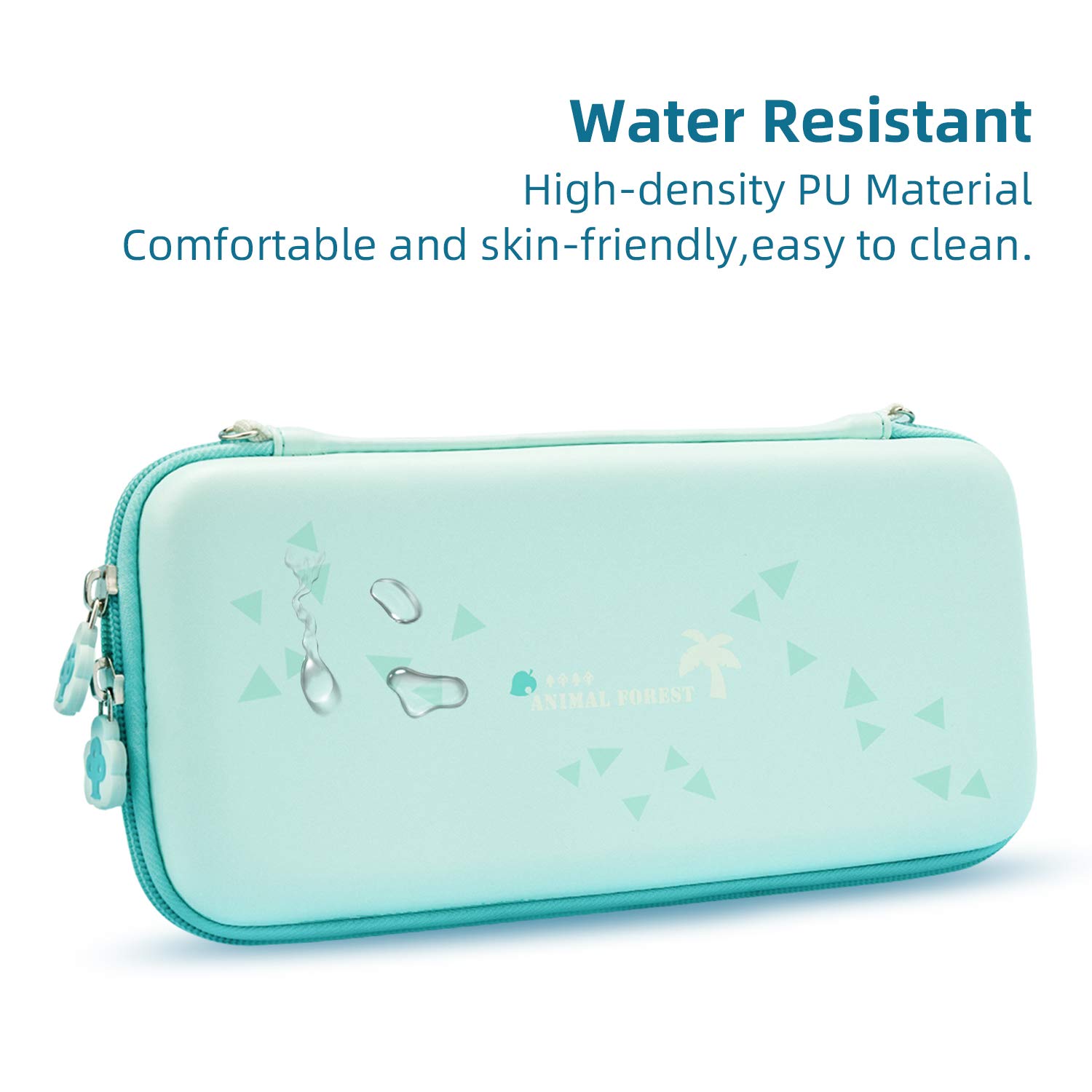 GeekShare Carrying Case for Switch Lite - Accessories Portable Slim Travel Carrying Case fit Switch Lite & Game Accessories