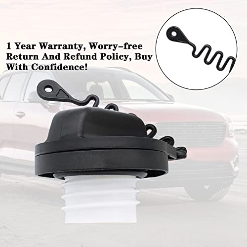 Gas Cap, Fuel Cap Replace 31392044 313 920 44 Compatible with Volvo 2003-2014 Volvo XC90 2008-2016 XC70 2010-2017 XC60 2004-2009 S60 2011-2018 S60 2007-2015 S80 2003-2010 V70 2015-2018 V60,More.