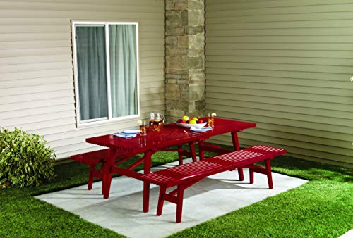 Rust-Oleum 327877-6 PK American Accents Spray Paint, 12 Ounce (Pack of 6), Gloss Colonial Red, 72 Ounce