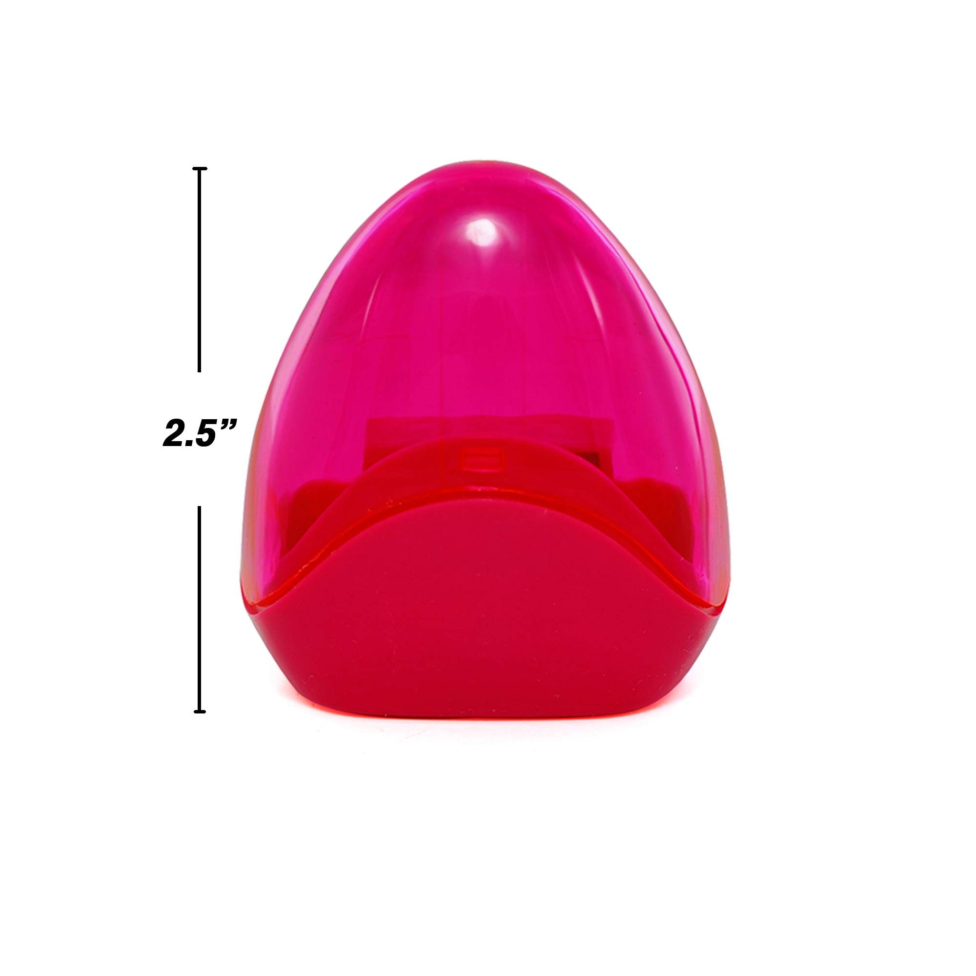 Emraw 6 Colors Dual Hole Manual Pencil Sharpener with Triangle Receptacle for School Home Office Using Standard and Jumbo Pencils Two Hole Pencil Sharpener (Pack Of 3)