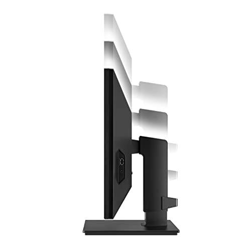 LG 24MP750C-B 24" Full HD (1920 x 1080) IPS Display, with Built-in Full HD Webcam & Mic, USB Type-C (65W PD), Tilt, Height, Swivel, Bi-Directional Pivot Adjustable