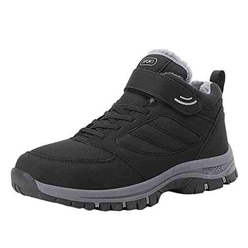 FASDNENDYS Velvet Women Flat Toe Boots Shoes Couples Sport Keep Plus Snow Sketches Winter Boots for Women