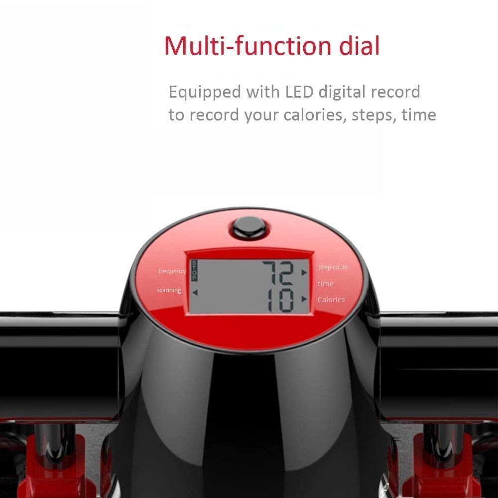 Elliptical Machine Cross Trainer Stepper Stepper Machine with Training TapesHome Mute Multi-Function Hydraulic Exercise Fitness Equipment Hiking Foot Small Mini Stepper
