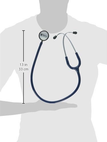 Prestige Medical Clinical Lite Stethoscope, Navy Blue, 3.8 Ounce