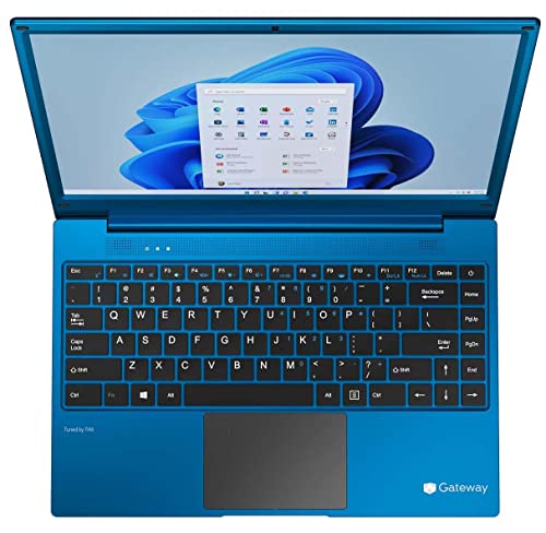 Gateway 14.1" FHD High Performance Laptop in Blue Ryzen 5 Quad-Core up to 3.7 Processor 8GB DDR4 RAM 256GB SSD HDMI Wi-Fi Win 11 (Renewed)
