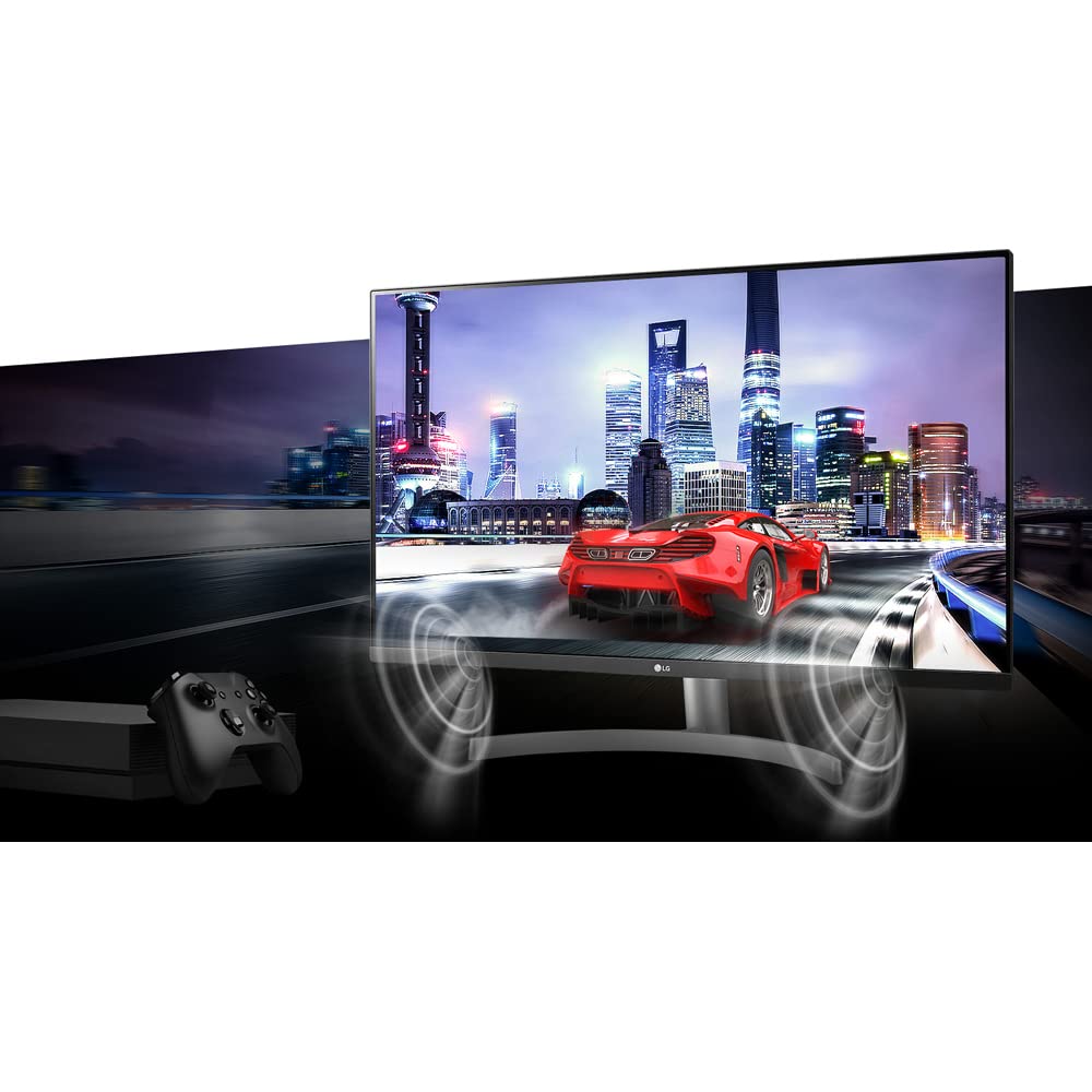 LG 32UN500-W 32" UHD 3840x2160 Ultrafine Monitor with HDR10, AMD FreeSync Bundle with Deco Gear Wired Gaming Mouse and Deco Gear Large Extended Pro Gaming Mouse Pad