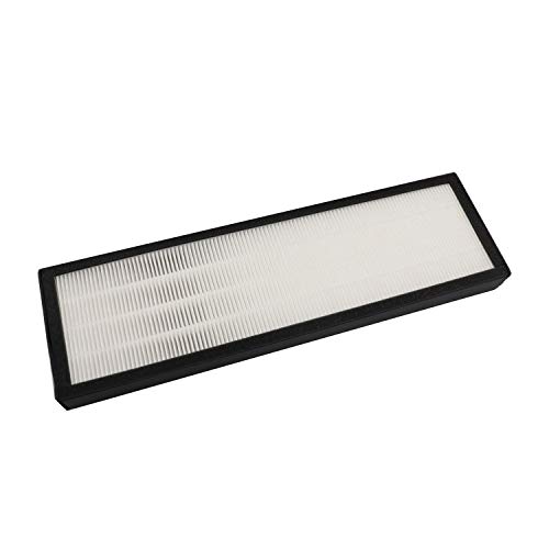 FLT4825 True HEPA Air Purifier Filter B Replacement Compatible for GermGuardian FLT4825 AC4850PT AC4900CA PureGuardian AP2200CA, 1 HEPA Filter + 4 Pre-Filters