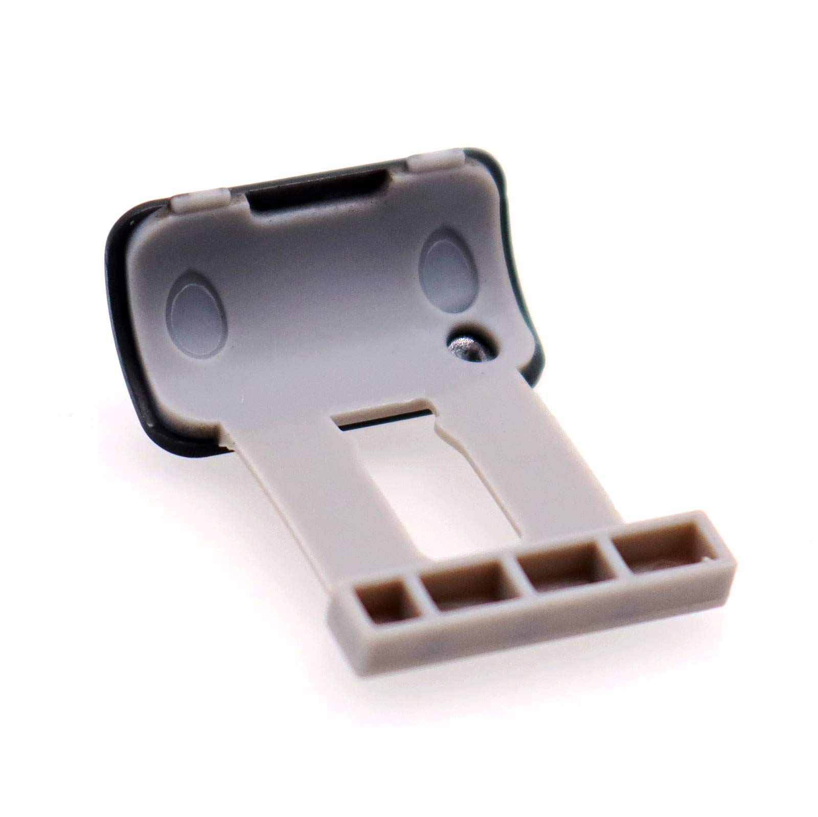 Deal4GO Replacement Memory SD Card Slot Plastic Dust Cover Bezel for Nintendo Switch Lite Console (Gray)