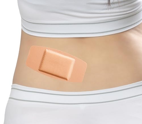 Extra Large Adhesive Bandage Patch – 2’’x4.5’’ Sterile Sheer Plastic Bandages Breathable & Flexible with Non-Stick Pad and 4 sided seal, Latex Free for First Aid Kit Wound Care (1)