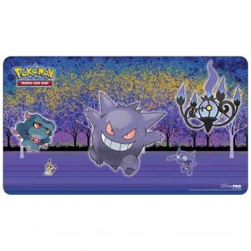 Ultra Pro USA Ultra Pro Haunted Hollow Printed Art Card Game Playmat - Gengar Misdreavus Mimikyu Sableye Chandelure