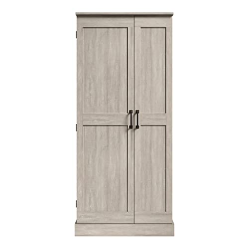 Sauder Miscellaneous Storage Cabinet, L: 32.17" x W: 17.13" x H: 72.09", Spring Maple Finish