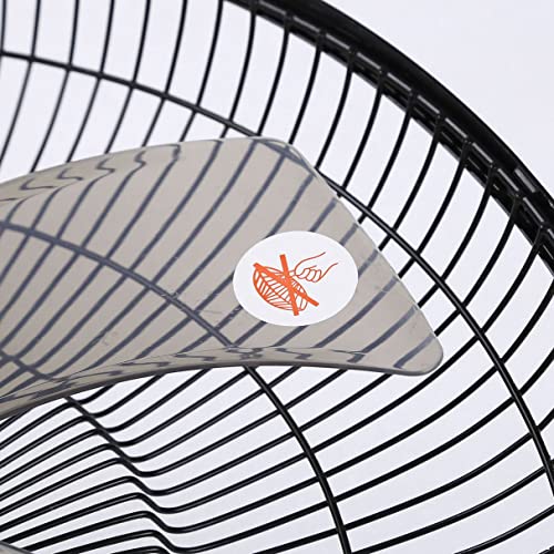 YiZYiF Universal Plastic 5 Leaves Fan Blade Household Standing Pedestal Fan Table Fanner Replacement Part General Accessories Black 16 inches