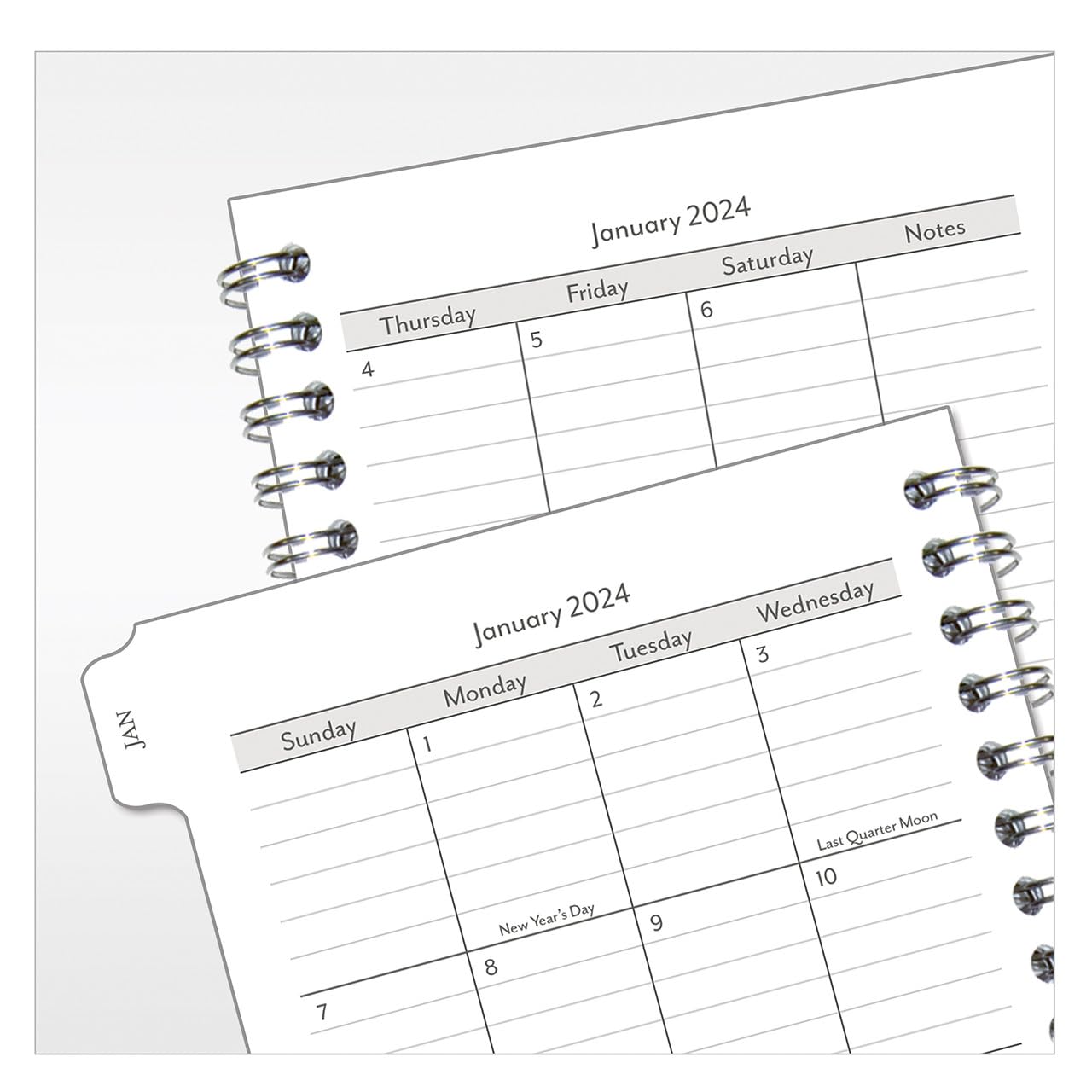 FranklinCovey - Compass Weekly Wire-Bound Planner (Pocket Slim, Jan 2024 - Dec 2024)