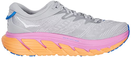 Hoka One One Women's Sneaker, Harbor Mist Nimbus Cloud, 7