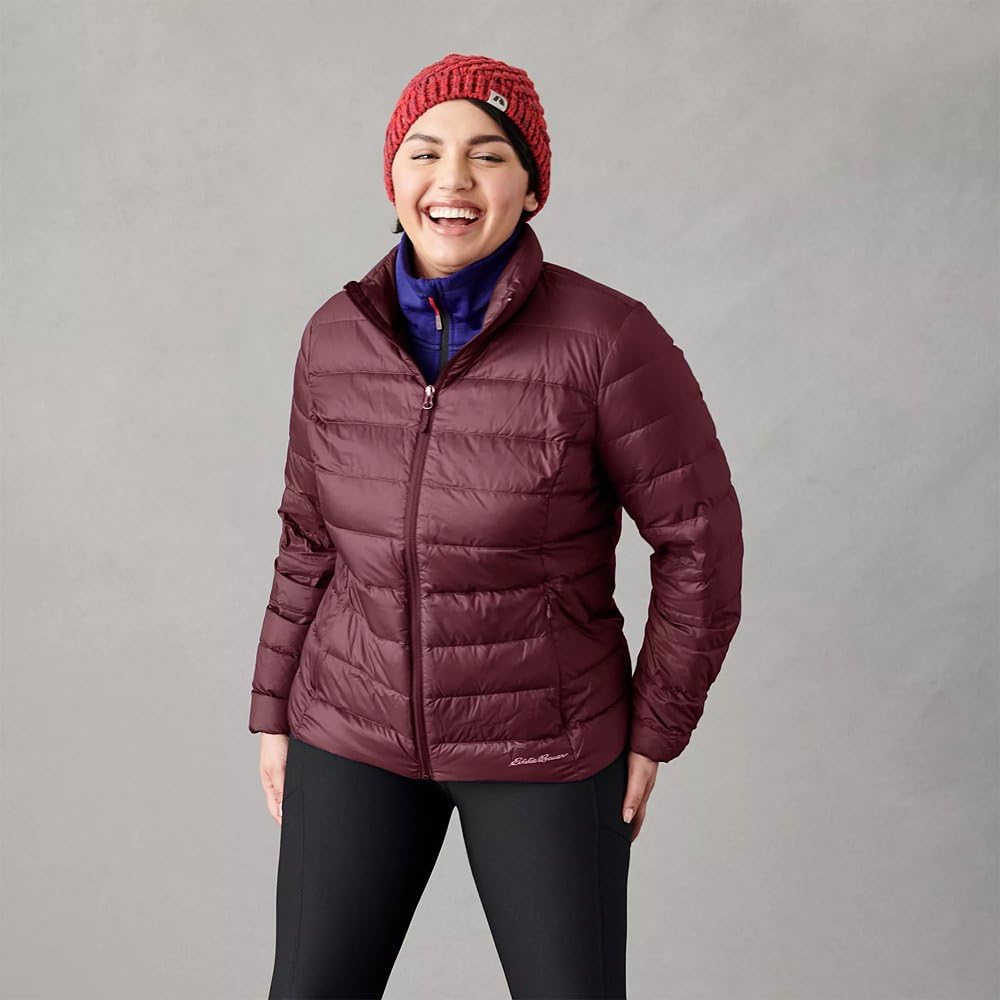 Eddie Bauer Women's CirrusLite Down Jacket, Black, Medium