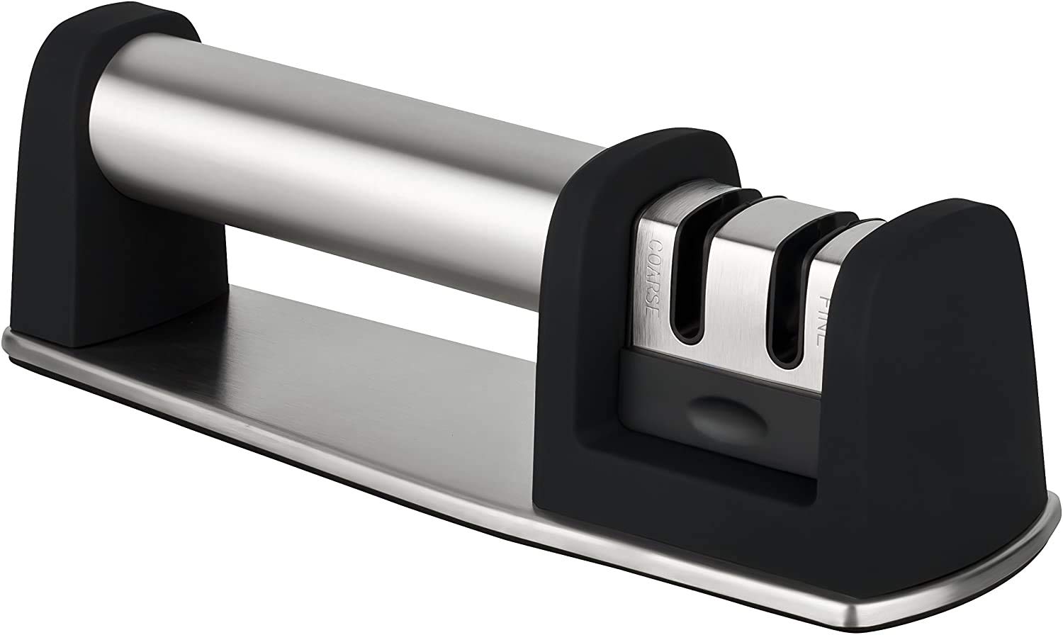 ERTDDE Kitchen Knife Accessories: 2-Stage Knife Sharpener Helps Repair, Restore and Polish Blades