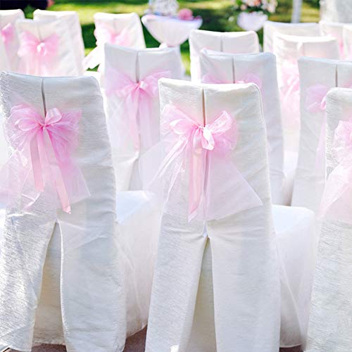 Tulle Rolls, 6 Inch Tulle Fabric Spool/Roll,Wedding Tulle Fabric Bolt Spool for Tutu Skirt Crafting Favors Pew Bow Party Decorations (6β x 100 Yards, White)