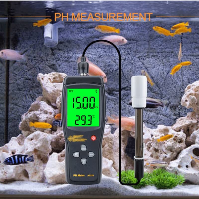 LHLLHL Digital PH Meter Ph Meter PH Tester Smart Sensor 0.00~14.00pH Moistures Measuring Instrument Water PH Acidity Meter