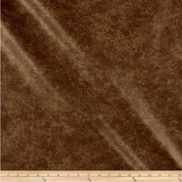 Plastex Faux Leather Buffalo, Camel Print 5 Yards