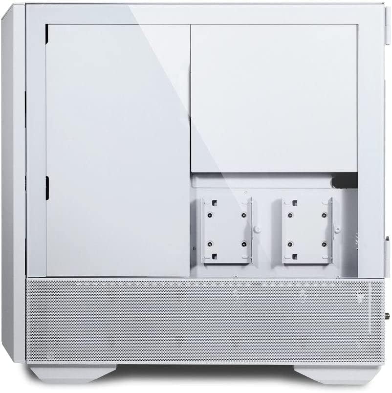 LIAN LI Lancool III White Aluminum/SECC/Tempered Glass Gaming Case with 4 × 140 PWM Fans (Non-RGB) - LANCOOL 3-W