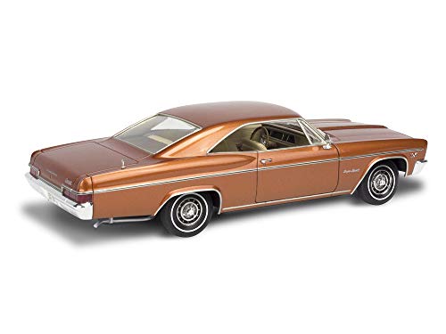 Revell 85-4497 ’66 Chevy Impala SS 396 2N1 Model Car Kit 1:25 Scale 148-Piece Skill Level 4 Plastic Model Building Kit,Blue