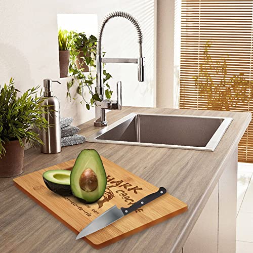 Shark Cootie Charcuterie Cutting Board,Personalized Charcuterie Board,Laser Engraved Bamboo Board,Charcuterie Board for Meat and Cheese (AA, 11ββ)