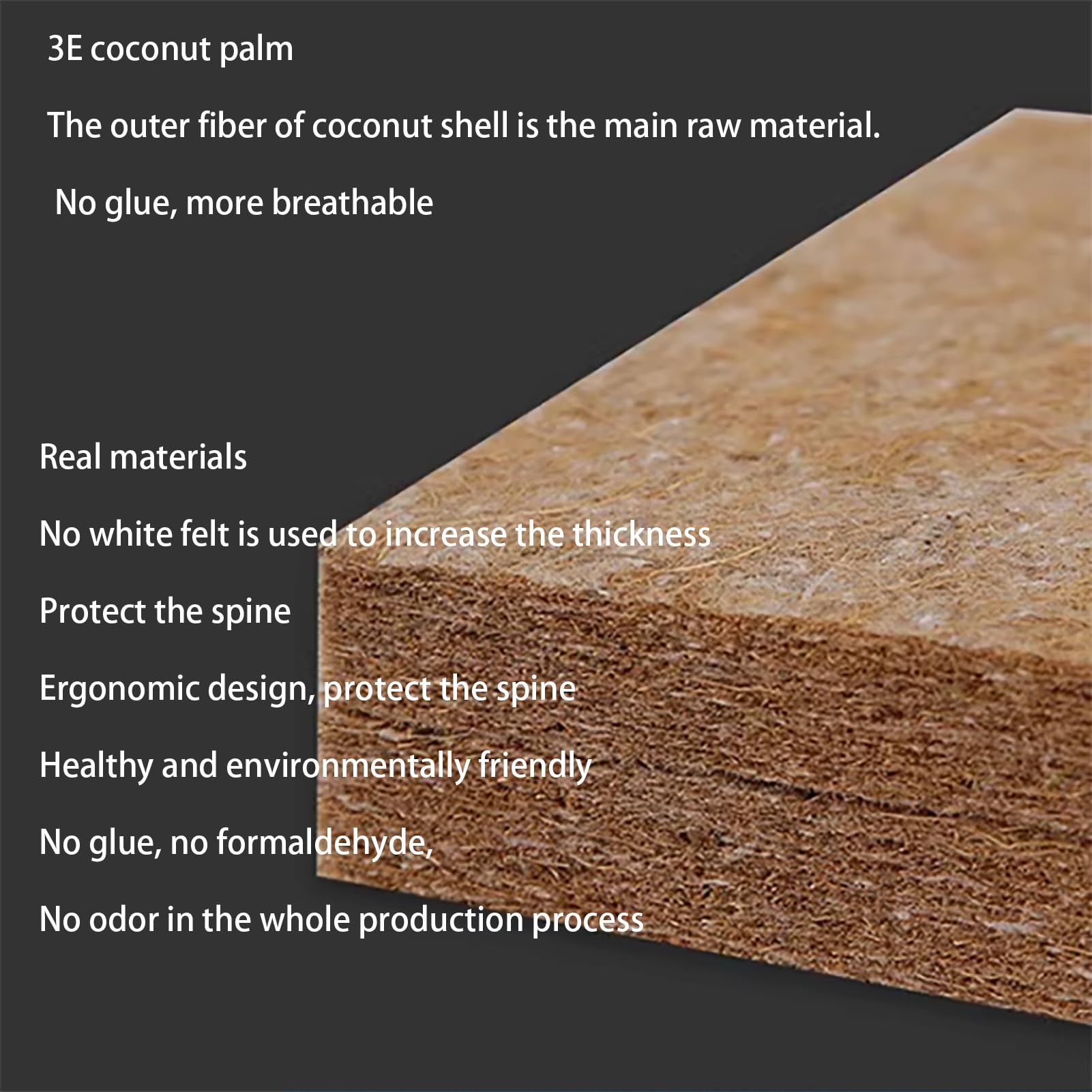 MSSHUANG Tri-fold Coir Mattress 8cm Single Mattress Tatami Mattress has Good air Permeability and is Easy to Store and Move,Ribbon Style,1.35x1.9m