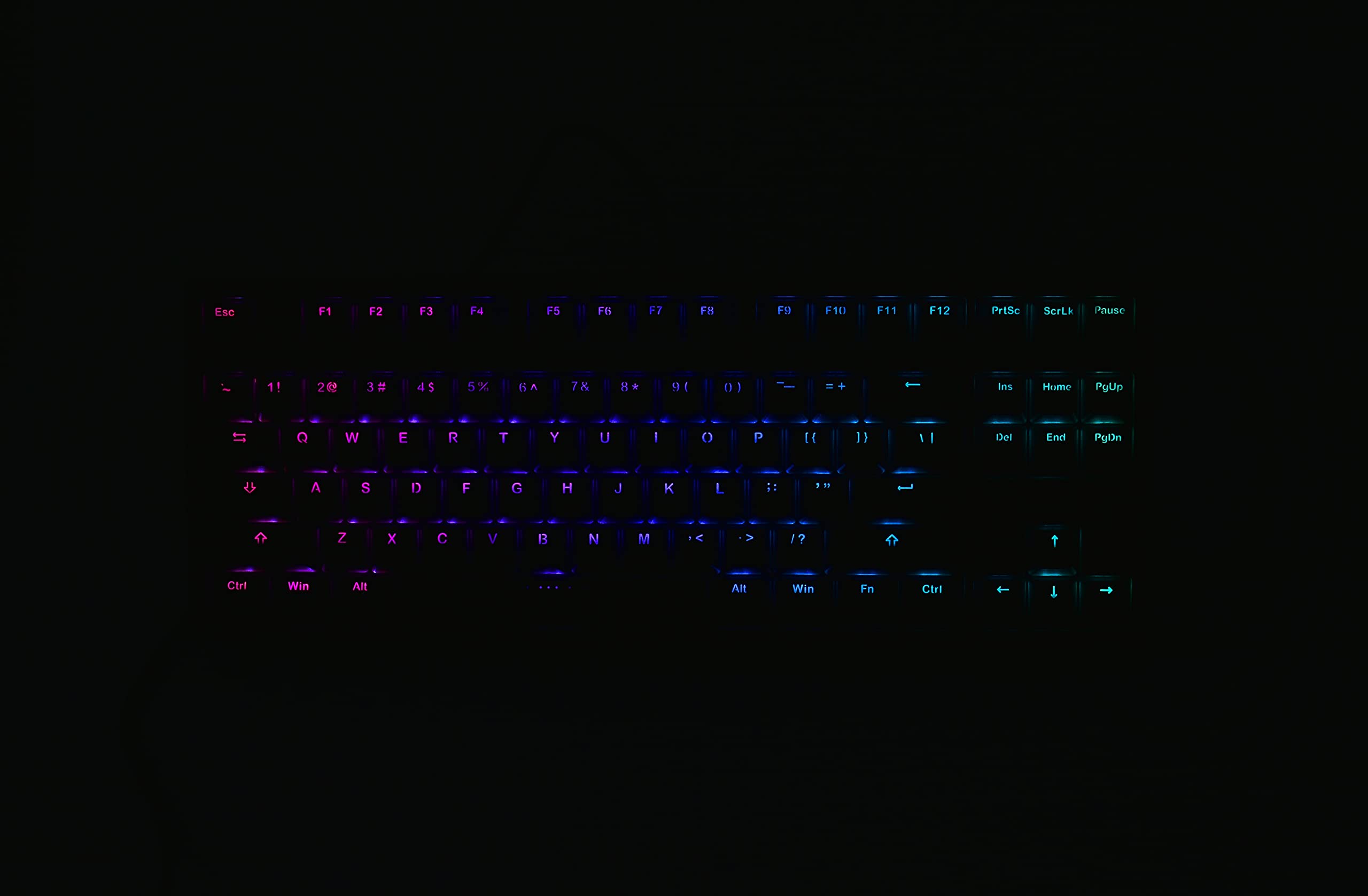 ikbc MF87 v3 RGB LED Backlit Mechanical Keyboard with Cherry MX Brown Switch for Windows and Mac, TKL Computer Keyboards with PBT Double Shot Keycaps, CNC Aluminum Black Color Case, ANSI/US