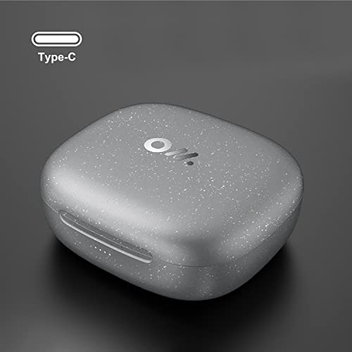 Oladance Open Ear Headphones Travel Charging Case - Extra 78.4 Hours Playtime with Built-in 2550mAh Large Capacity Battery, Protective Smart Case for Travel and Outdoor Activities- Grey(No Earbuds)