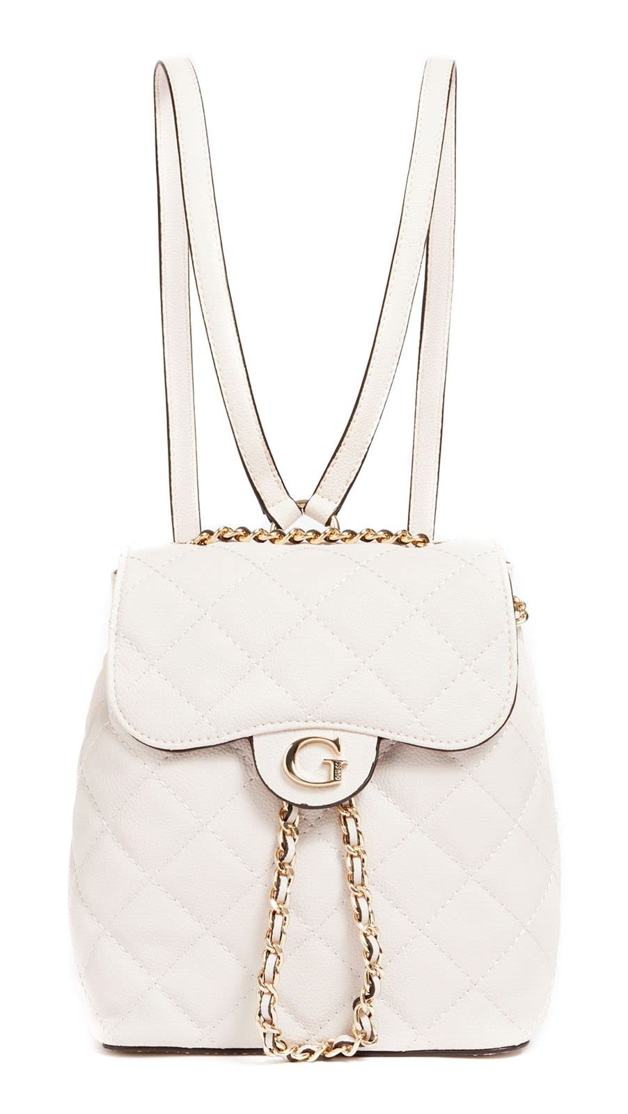 GUESS womens Gillian Backpack, Stone, one size US