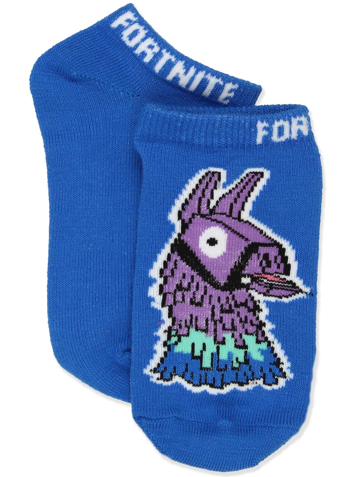 Fortnite Big Show Low Cut Socks, 5 Pair Pack, Multi, 9-11 Boys (Shoe 4-10)
