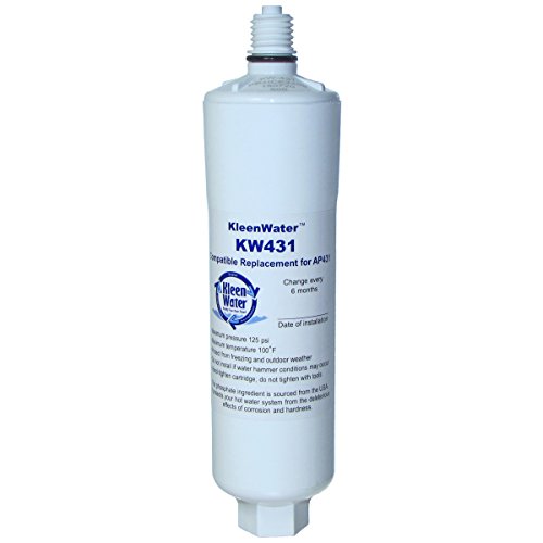 KleenWater KW431 Hot Water System Protector Replacement Cartridge Compatible with Aqua-Pure Model AP431 Using Aqua-pure AP430SS