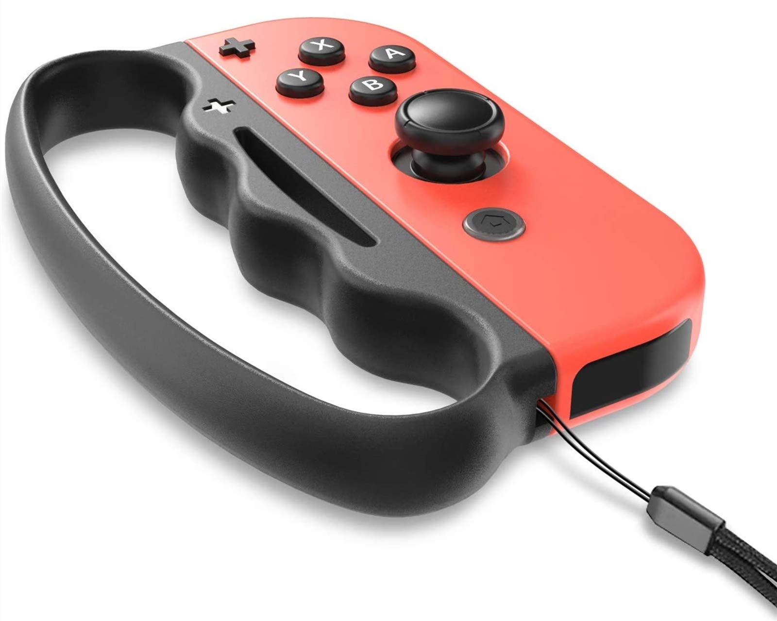 Fitness Boxing Hand Grips for Nintendo Switch & OLED Model JoyCon, FANPL Upgrade Fit Boxing Clasp Accessories Handle for Adults and Children, Enhance Your Gaming Experience, 2 Pack (Black and Black)