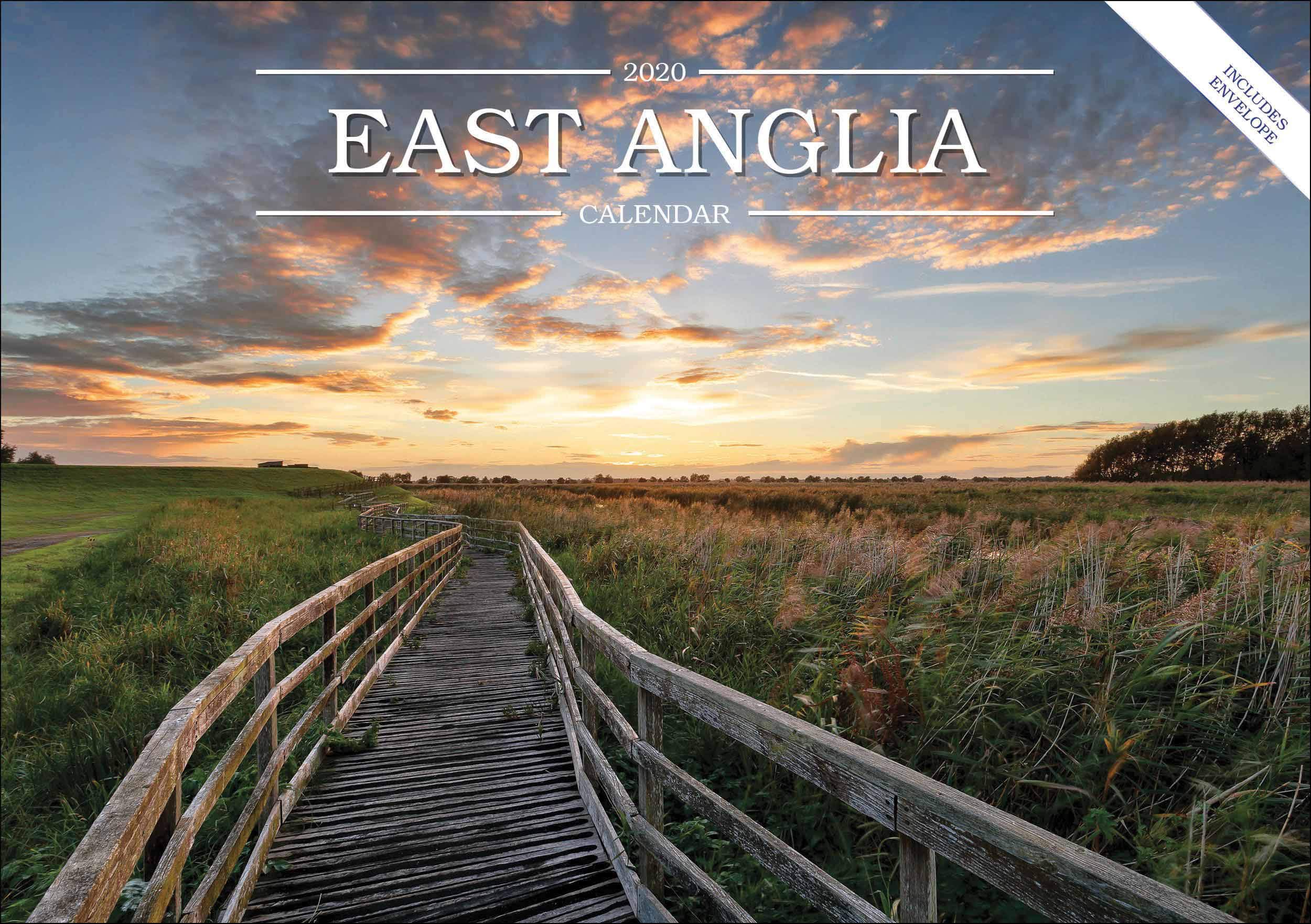 East Anglia A5 Calendar 2020