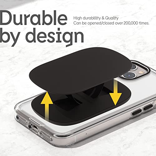 RhinoShield GRIPMAX Compatible with MagSafe - Grip, Stand, and Selfie Holder for Phones and Cases, Repositionable and Durable, Best paired Phone Cases for MagSafe - Different is Good