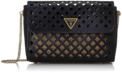 Guess AQUA CROSSBODY FLAP Women's Bag, Black