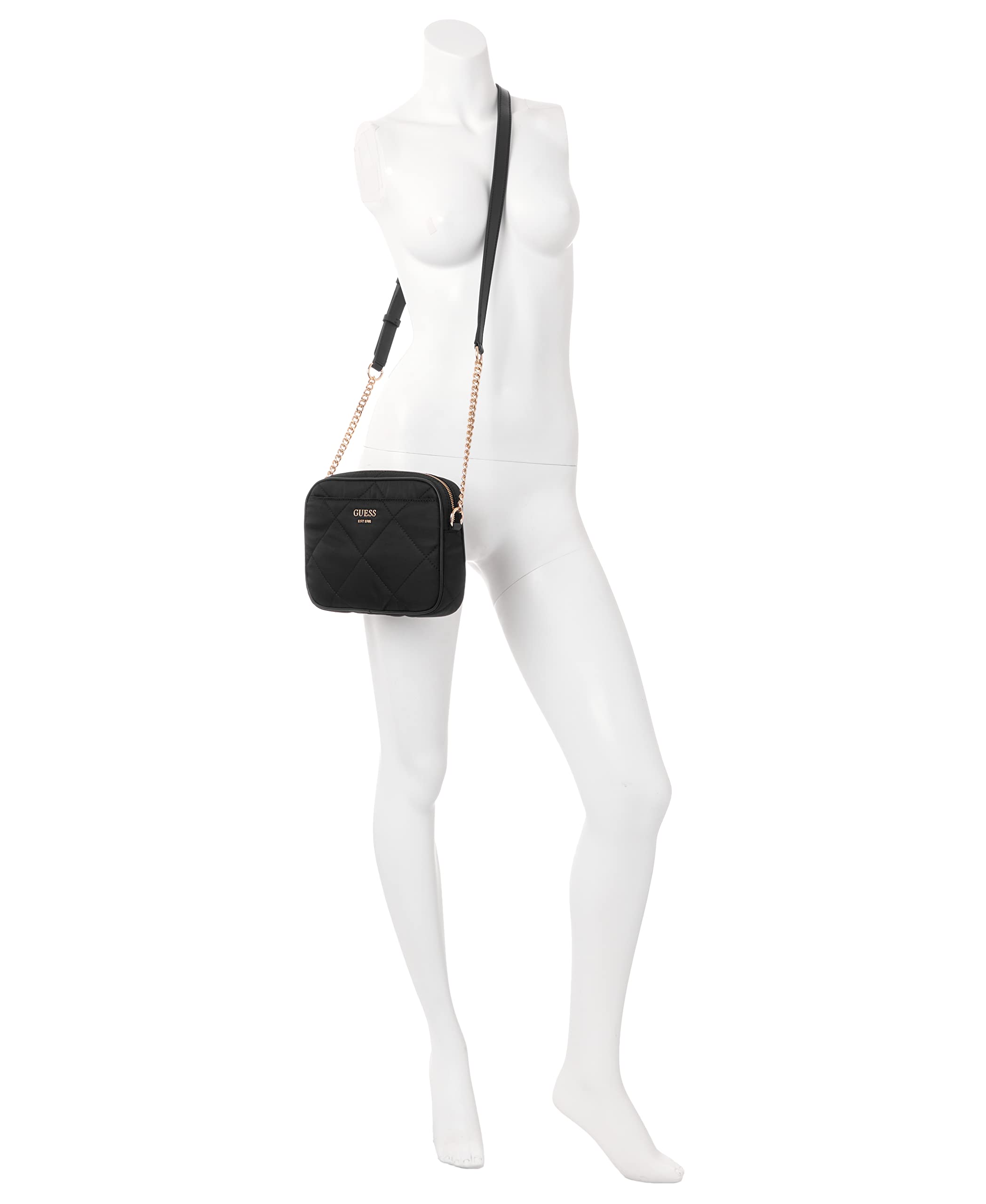 GUESS Vikky Crossbody Camera, Black