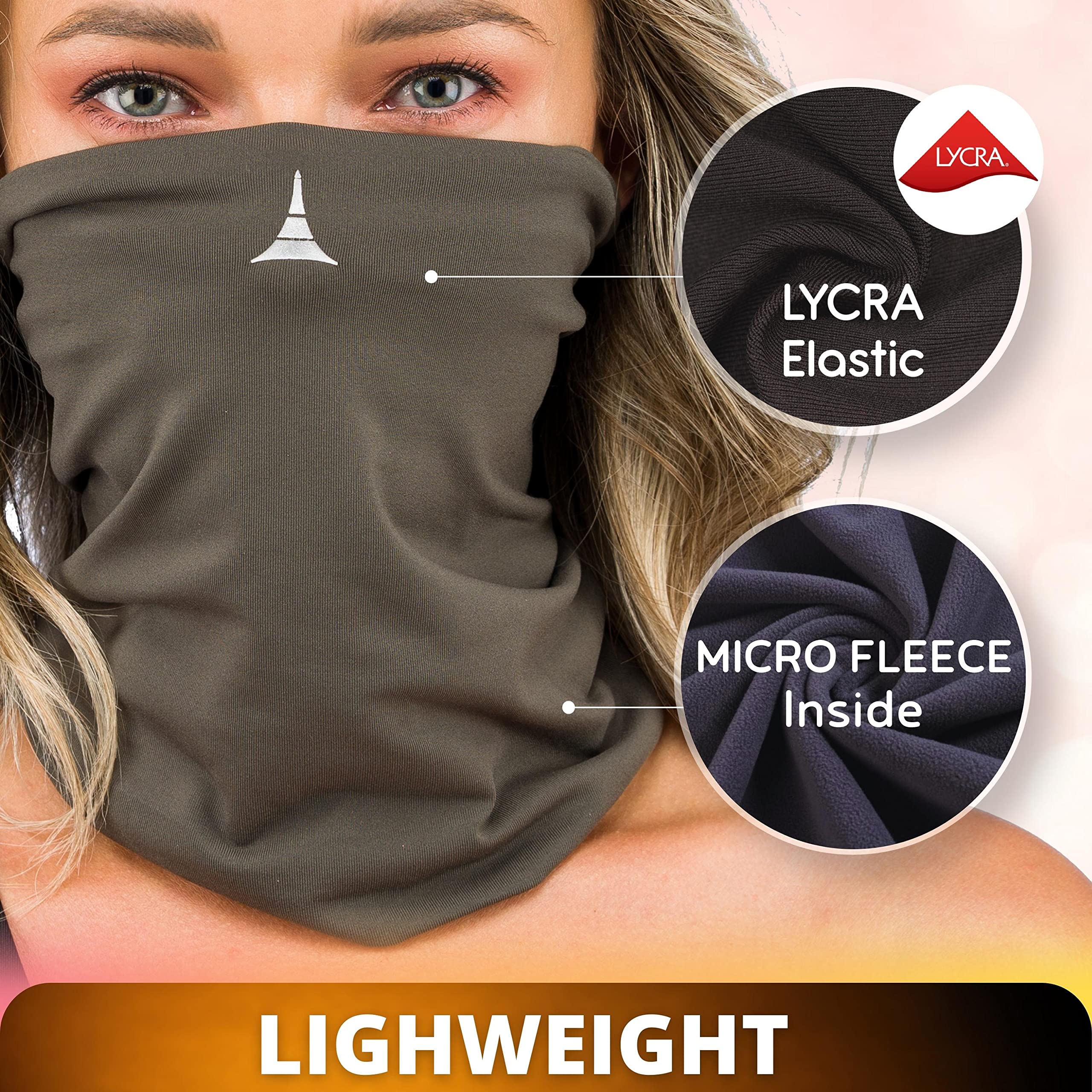 French Fitness Revolution Face Mask Reusable β Balaclava Neck Gaiter β Face Cover for Dust
