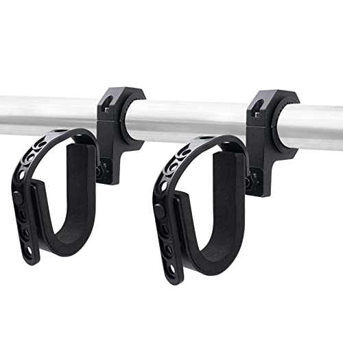 UTV Gun Holder - StarknightMT Roll Bar Tool Gun Rack Fits for 1", 1.5",1.75", and 2" Roll Bar UTV Rack, Gun Mount Compatible with Polaris RZR Ranger Can-Am Kawasaki Snowmobile Golf Cart…