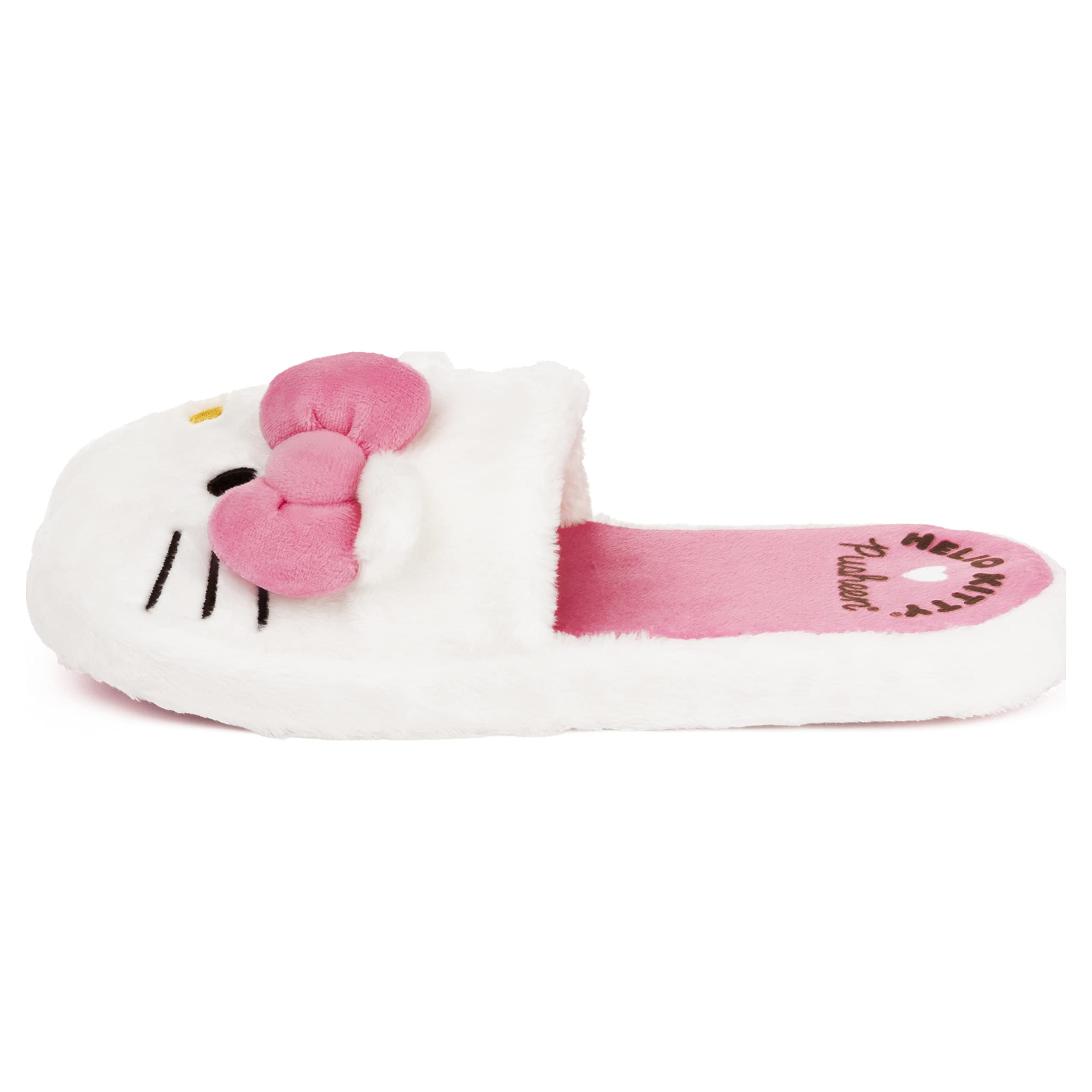 GUND Hello Kitty x Pusheen Plush Cat Slippers, One Size Fits Most